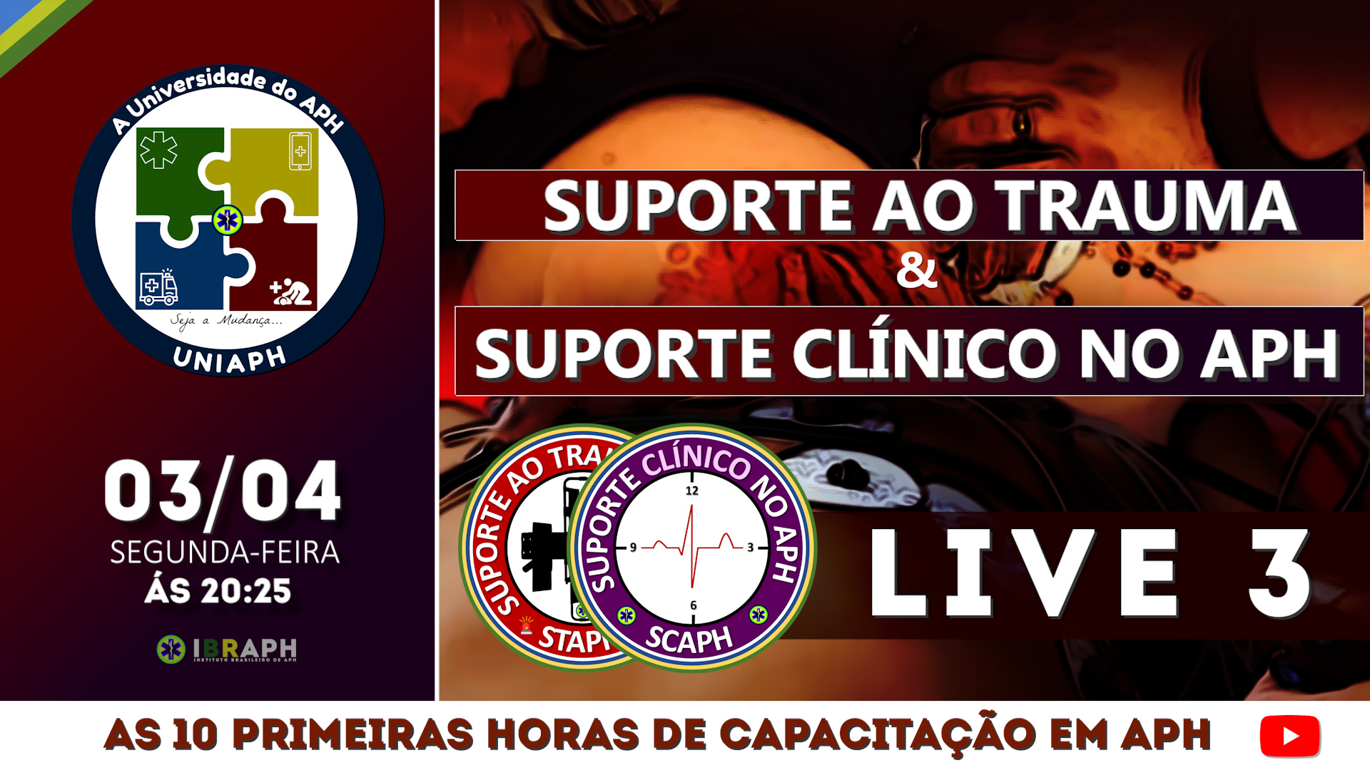 DESAFIO APH 10 | PÁGINA DE TRANSMISSÃO – IBRAPH